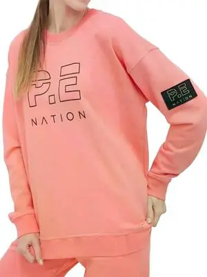 P.E Nation Heads Up Sweatshirt - Pink