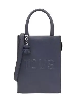 TOUS Mini Pop Embossed Tote Bag - Blue