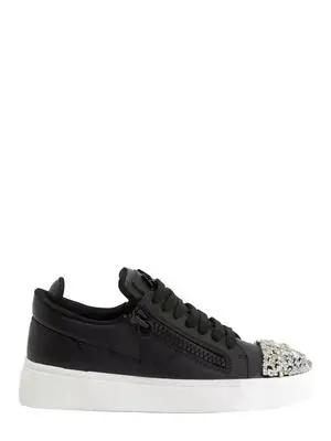 GIUSEPPE ZANOTTI Gz94 Crystal-embellished Sneakers - Black
