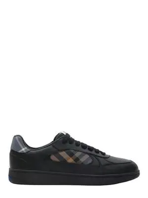 Burberry Leather Terrace Sneakers - Black