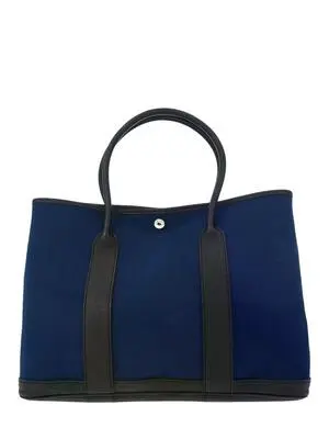 Hermès 2014 36 Pm Garden Party Tote Bag - Blue