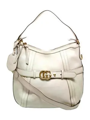 Gucci Gg Buckle Tote Bag - Neutrals