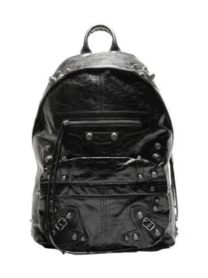 Balenciaga Le Cagole Studded Backpack - Black