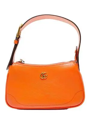 Gucci 2015-2025 Mini Aphrodite Logo Tote Bag - Orange