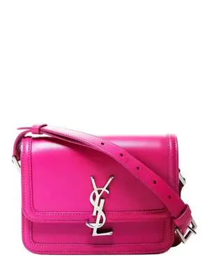 Saint Laurent 2020 Leather Satchel Shoulder Bag - Pink