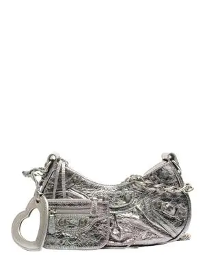 Balenciaga 2020s Studs Chain Shoulder Bag - Silver