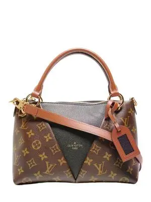 LOUIS VUITTON 2018 Monogram V Handbag - Brown