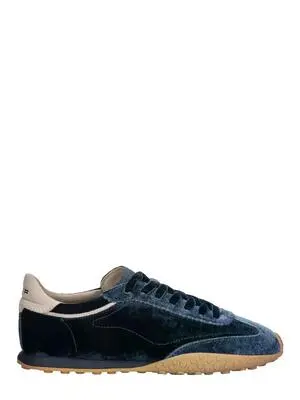 HOFF Velvet Lace-up Sneakers - Blue