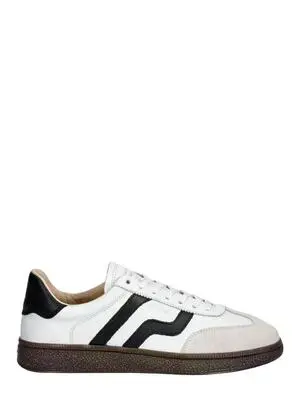 Gant Cuzmo Suede Stripe Sneakers - White