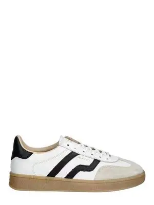 Gant Striped Lace Up Sneakers - White