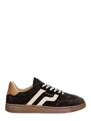 Gant Striped Suede Sneakers - Brown