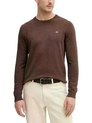 GANT Logo Round-Neck Sweater