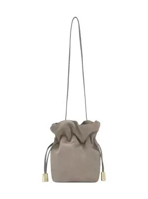 TOUS Small Heritage Bucket Bag Grey