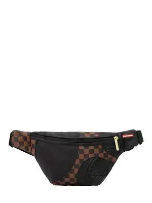 SPRAYGROUND Checkerboard Belt Bag - Black