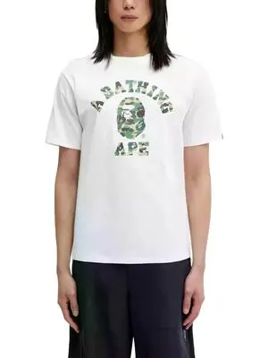 A BATHING APE Logo-print T-shirt - White