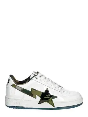 A BATHING APE Star-embellishment Sneakers - White