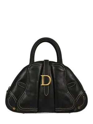 Dior 2001 Double Saddle Handbag - Black
