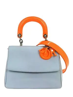 Dior 2016 Leather Top Handle Handbag - Blue