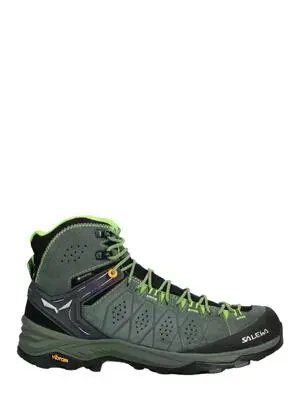 SALEWA Alp Panelled Trainers - Green