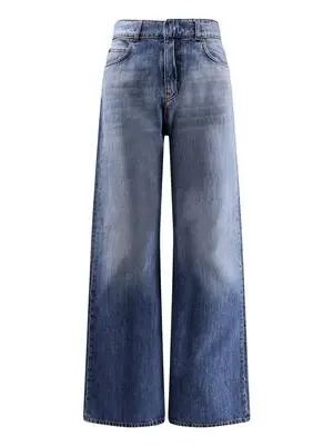PINKO Wanda Wide-Leg Jeans