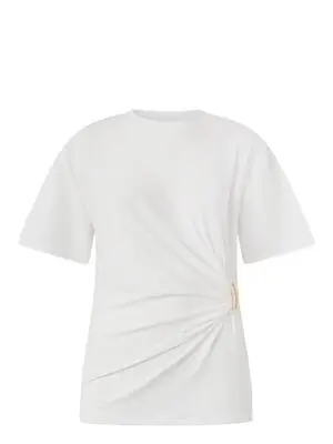 Pinko Cotton Blend Mary T-shirt - White