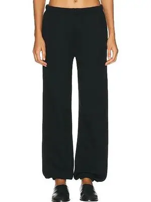 Eterne Boyfriend Pocket Sweatpant - Black