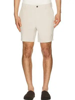 Onia 4-Way Stretch 7" Versatility Short Stone