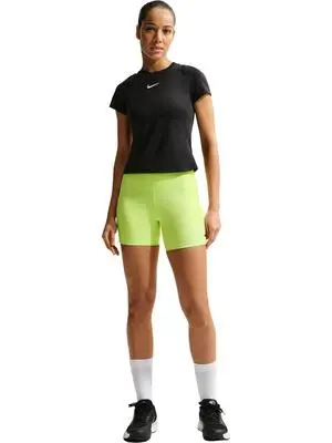 Nike Court Dri-fit Tennis Shorts With Pockets - Yellow