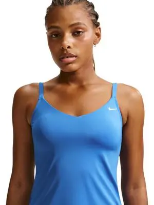 Nike Effortless Essential V-neck Tankini - Blue