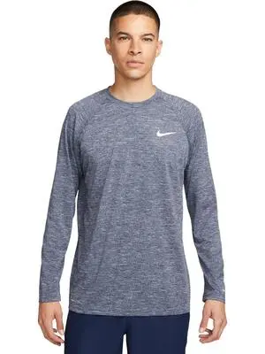 Nike Hydroguard Essential Dri-fit Uv Long Sleeve Top - Blue