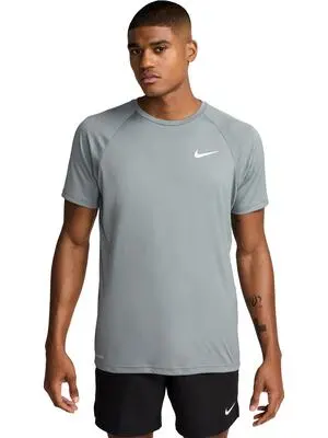 Nike Nike Swim Dri-FIT UV Short Sleeve Top Grey