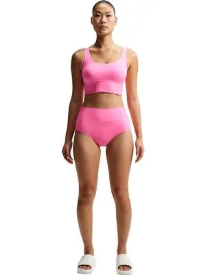 Nike Swim Effortless Essential High Waist Full Bottom - Pink
