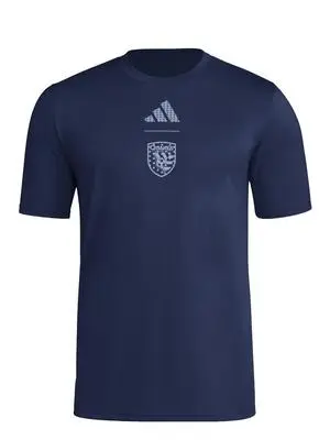 Adidas San Jose Earthquakes Short Sleeve Pregame T-shirt - Team Navy / Mls-sje-sj5