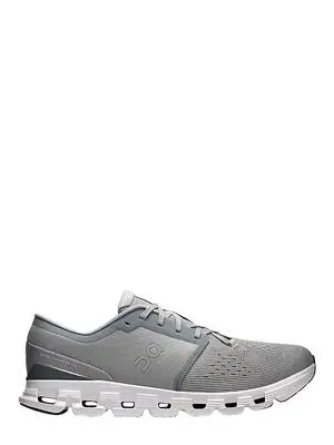 On Cloud X 4 Running Sneakers Alloy Ivory