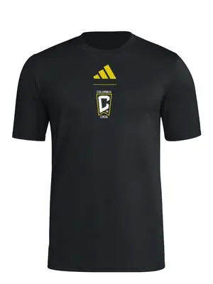 Adidas Columbus Crew Men’s Short Sleeve Pregame T-shirt - Black / Multi