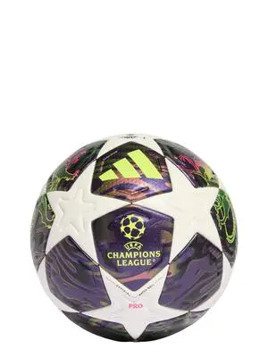 Adidas Uefa Champions League Final Pro Ball - Dark Purple / White / Solar Yellow