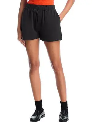 ATM Anthony Thomas Melillo Heavyweight Pull On Shorts - Black