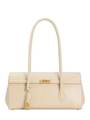 Dolce & Gabbana Marlene Handbag In Palmellato Calfskin - White