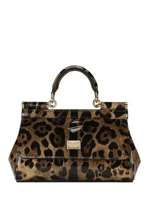 Dolce & Gabbana Mini Sicily Bag - Animal Print