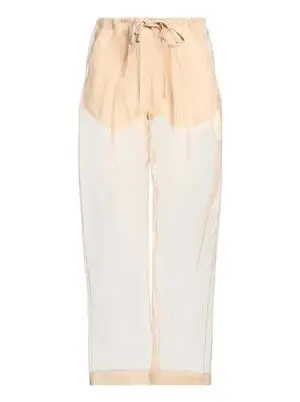 Khaite Tapered Organza Pants - Beige