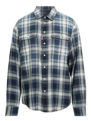 Dsquared2 Shirt Size Cotton - Blue