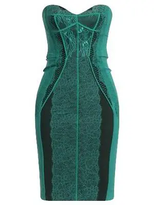 Elisabetta Franchi Mini Bodycon Dress - Green