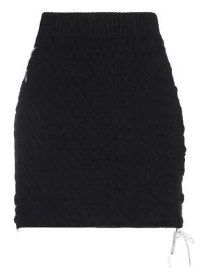 Giuseppe Di Morabito Mini Merino Wool Cashmere Skirt - Black