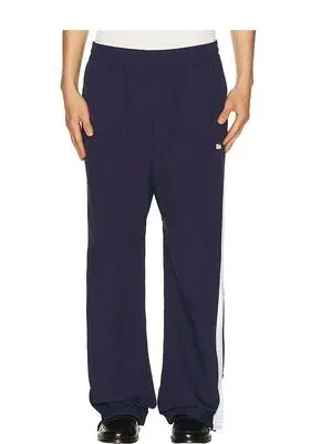 Rhude Sailing Competition Cuffed Hampton Track Pants In Navy - Navy & White