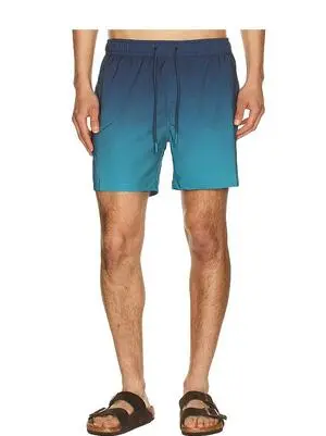 VINTAGE SUMMER Performance Stretch Lined Volleys Dark Teal