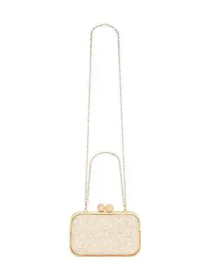 BTB LOS ANGELES Brooke Clutch Natural Multi