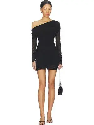 LOVERS AND FRIENDS Kat Mini Dress - Black