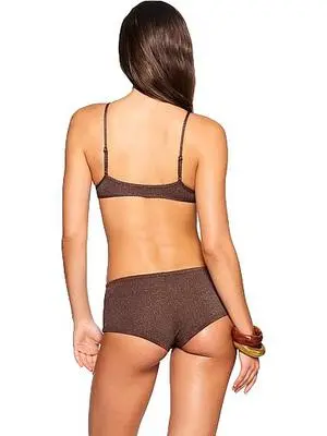 Victoria's Secret Santorini Swim Short - Brown