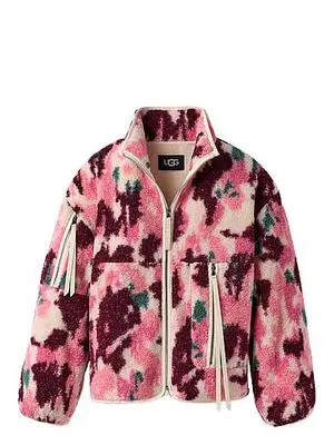 Pink Ugg® Marlene Splatter Jacket - Multicolored