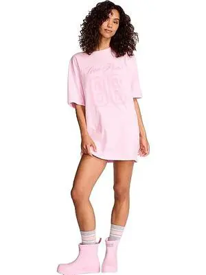 Pink Campus Cotton™ T-shirt Dress - Pink